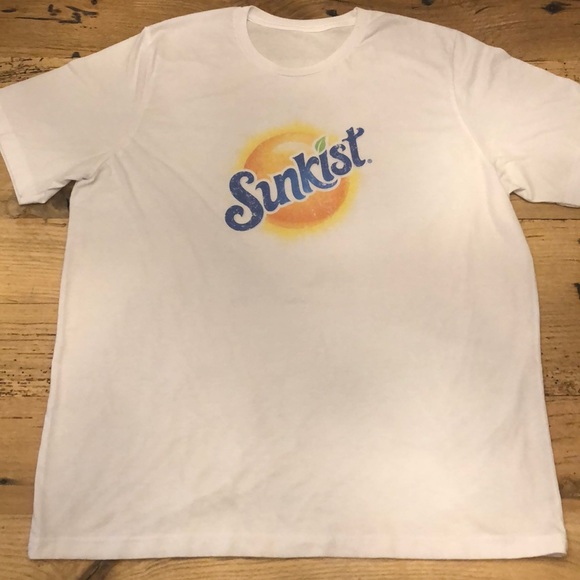 Sunkist | Shirts | Vintage Sunkist Logo Tshirt Xl | Poshmark
